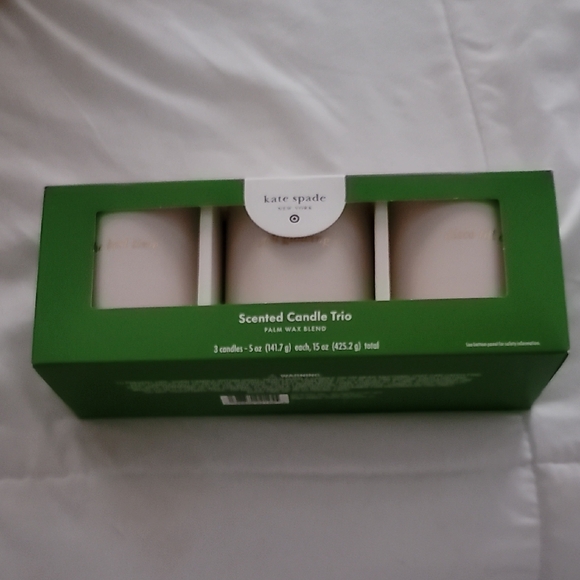 kate spade | Accents | Kate Spade X Target Scented Candle Trio | Poshmark